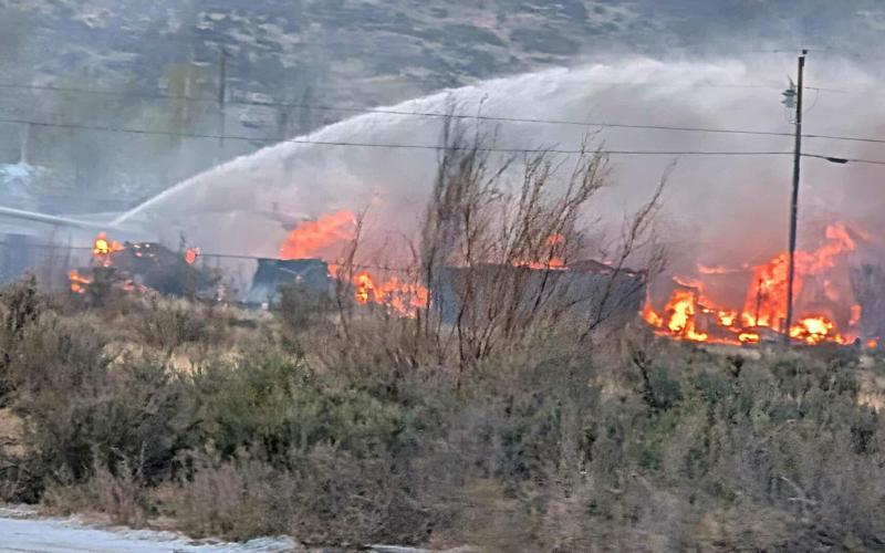 Alamo Fire Destroys Six Homes in Grants, Injures Two Firefighters ...